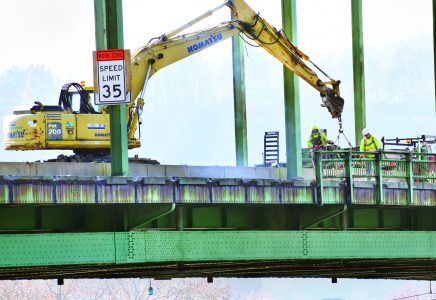 Construction Continues on Fort Henry Bridge in Wheeling | News, Sports ...